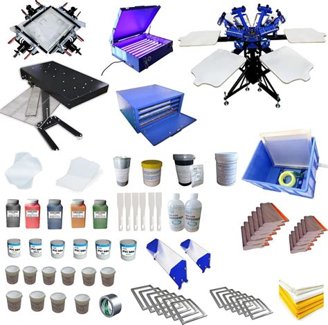 Image result for Semi-Pro 4 Color Screen Printing Kit