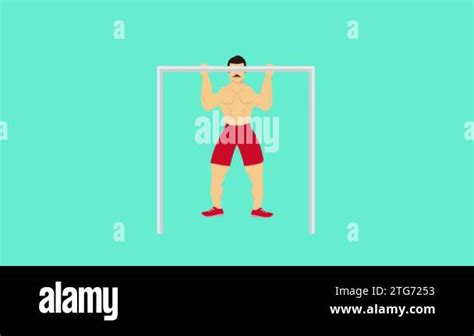 Image result for Pull-Ups Exercise Animated