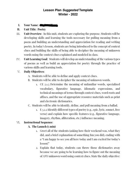 Image result for Context Setting for a Lesson Plan