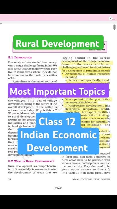 Image result for Picture Based Question On Rural Development Class 12 Indian Economic Development