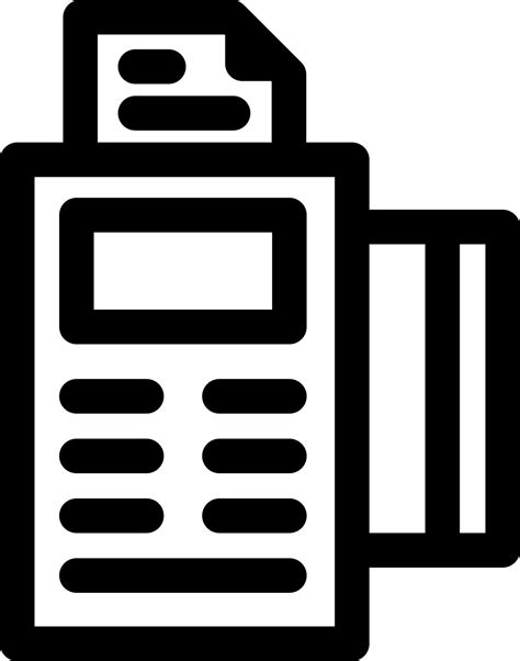 Image result for POS System Line Vector Image