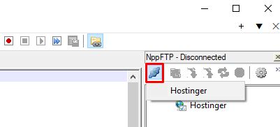 Image result for Notepad++ FTP Connection