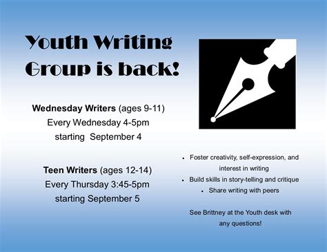 Image result for Creative Writing Flyer