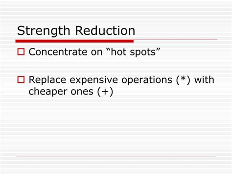 Image result for Strength Reduction in Compiler Design