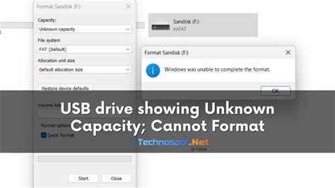 Image result for USB Drive Cannot Format
