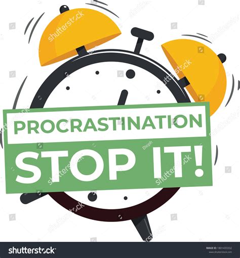Image result for Avoid Procrastination Sign