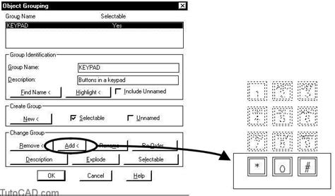 Image result for AutoCAD Group Command