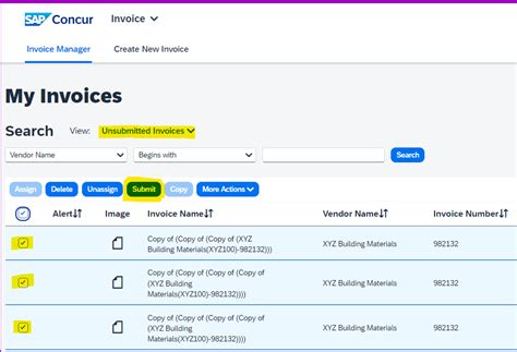 Image result for Concur Invoice Tutorial