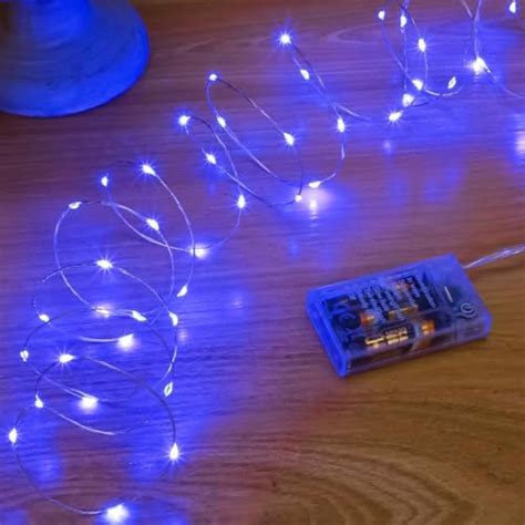 Image result for Light Blue String Lights Amazon