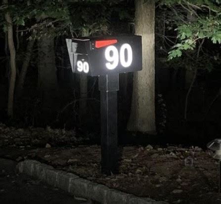 Image result for Reflective Mailbox Numbers