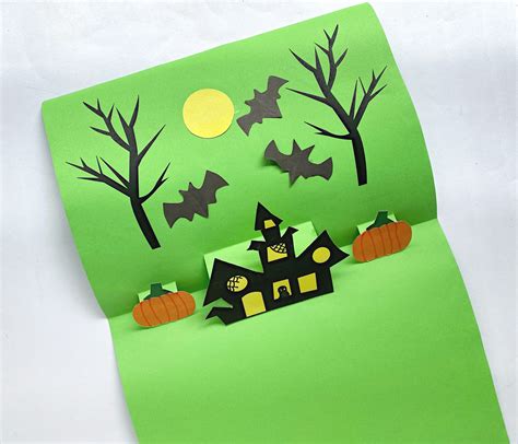 Image result for Pop Up Halloween Card Tutorial