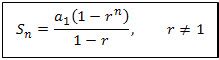 Image result for Geometric Progression Sum to Infinity