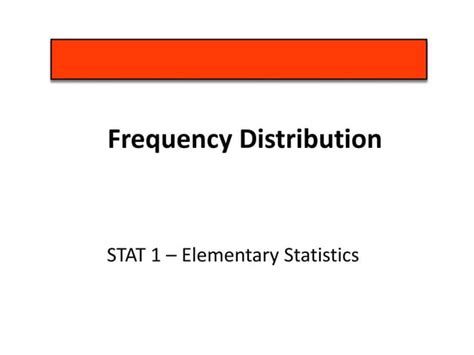 Image result for Steps in Making Frequency Distribution Table