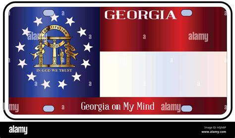 Image result for Georgia State License Plate