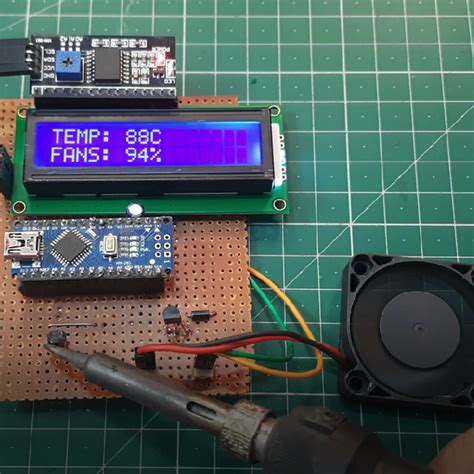 Image result for Temperature Controlled Fan Using LM35 with Arduino