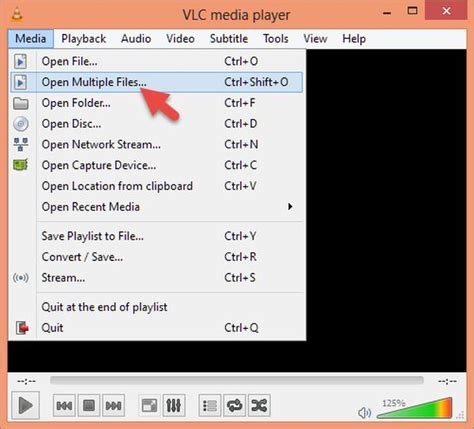 Image result for VLC Open Folder