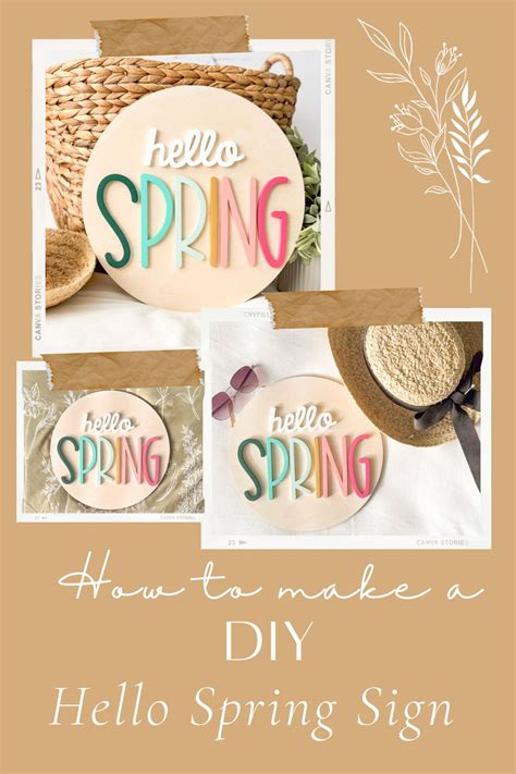 Image result for Hello Spring Sign Print Out
