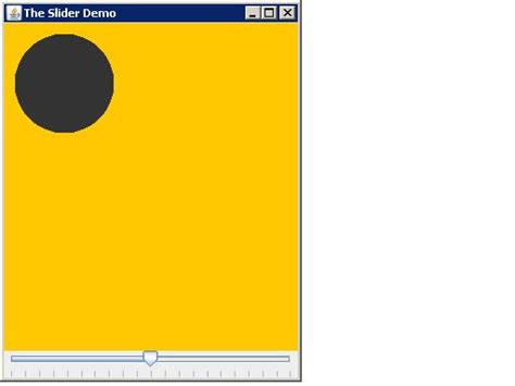 Image result for Java Slider JPanel