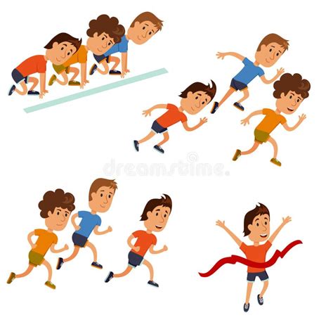 Image result for StartingLine Cartoon