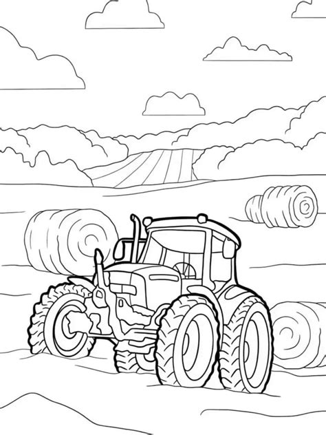 Image result for Tractor Color Pages