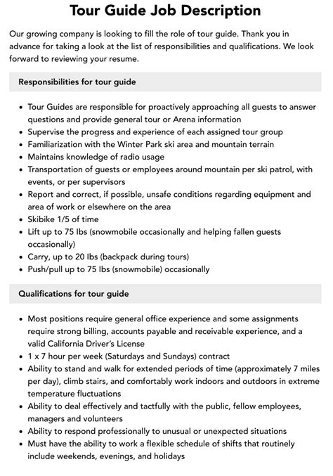 Image result for Example of Tour Guide Profile