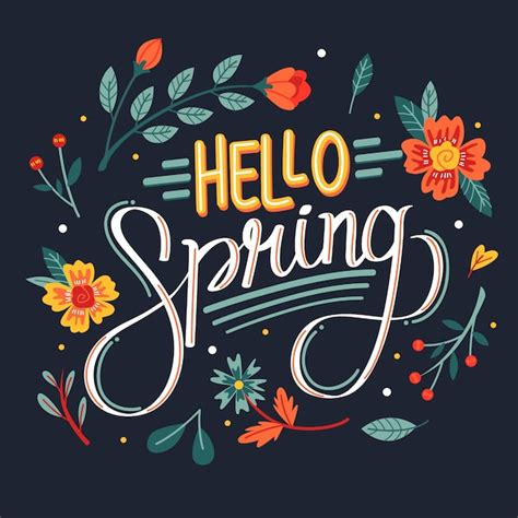 Image result for Hello Spring Funky Letters