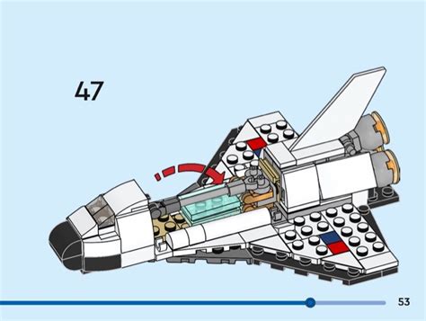 LEGO Instructions for set 31134 Space Shuttle, Creator - 3 in 1