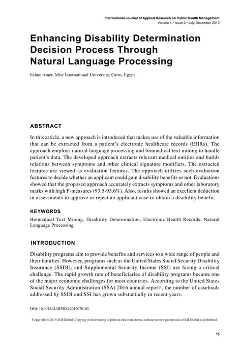 Image result for Disability Determination Process