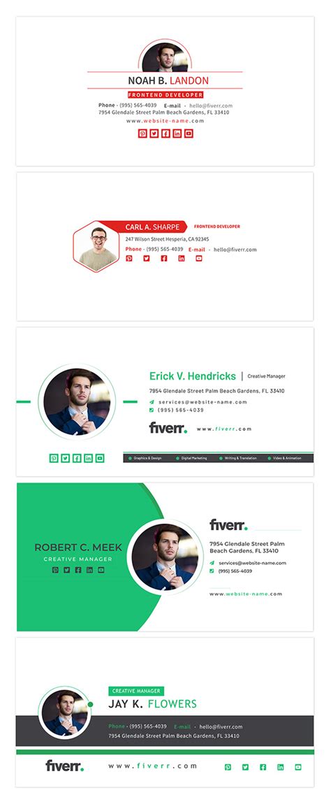 Image result for HTML Digital Email Signature