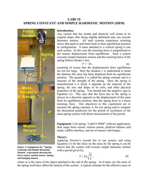 Image result for SHM in Vertical Spring