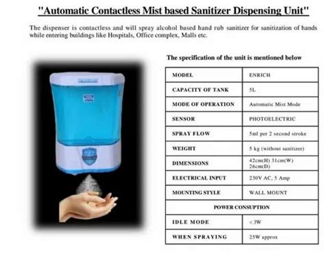 Image result for Automatic Sanitizer Machine