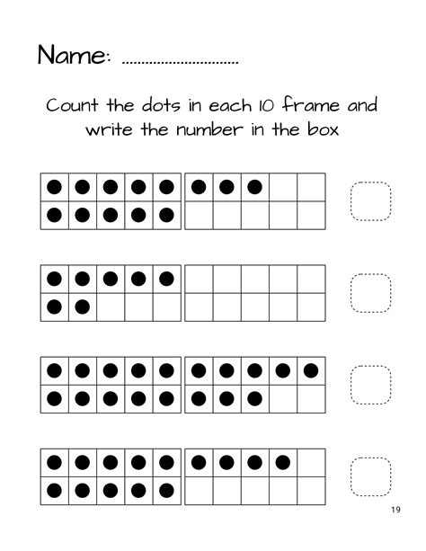 Image result for Counting Using Ten Frames