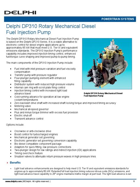 Image result for Delphi Diesel Injection Pumps