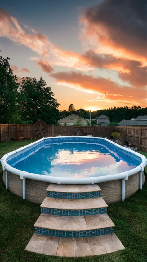 Image result for Above Ground Pool Steps
