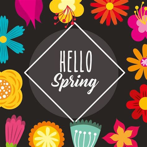 Image result for Hello Spring Poster