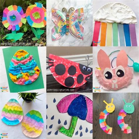 Image result for Paper Plate Spring Crafts
