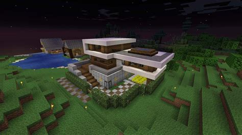 Image result for Minecraft Modern House Build Tutorial Rizzial