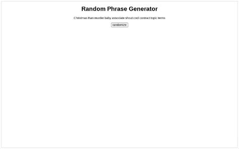 Image result for Random Phrase Generator