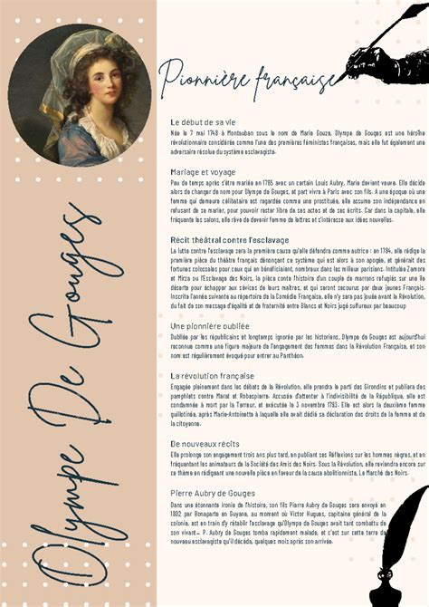 Image result for Olympe De Gouges Bio