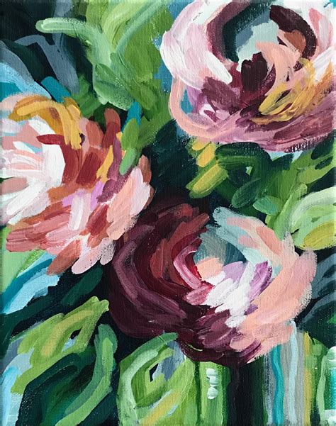 Image result for Abstract Flower Painting Tutorial