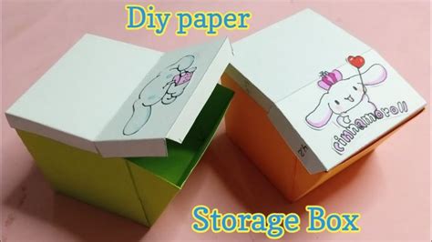 Image result for DIY Storage Boxes From Paper