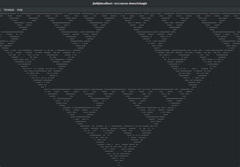 Image result for Linux C++ Ncurses Example