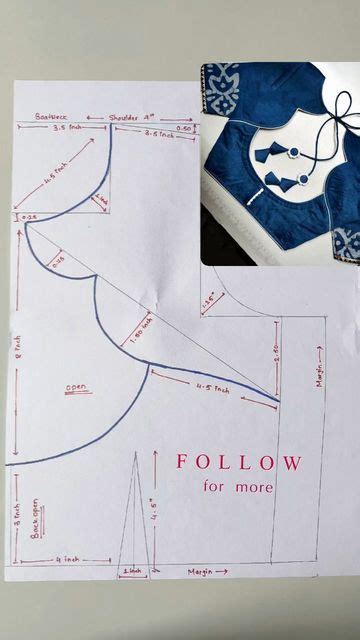 Image result for Blouse Pattern Drafting
