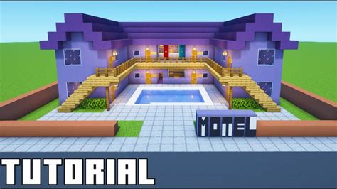 Image result for Minecraft Motel Tutorial Simple