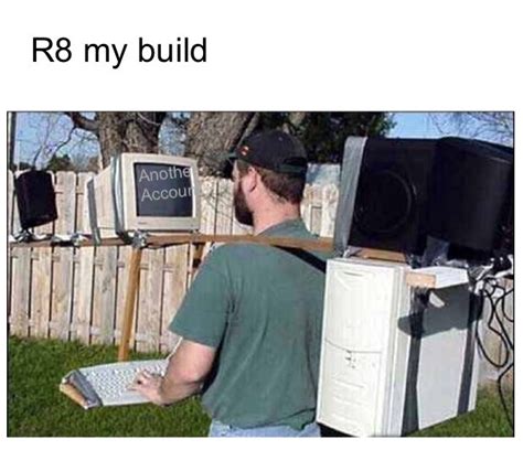 Image result for Meme Computer Setup