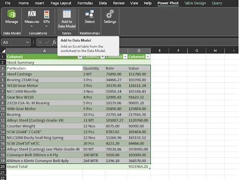 Image result for PowerPivot Add In