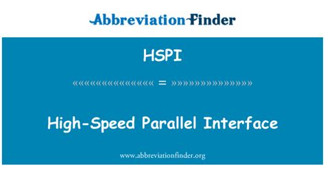 Image result for Parallel High Speed Interface