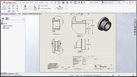 Image result for SolidWorks Engineering Drawing