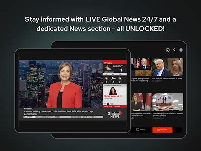Image result for Android Tablet Global TV App