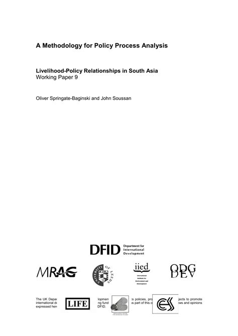 Image result for Process of Policy Analysis